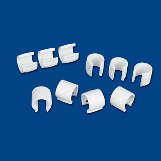 AWNING BRACKETS, aluminium, horizontal, to fit poles to caravan ...