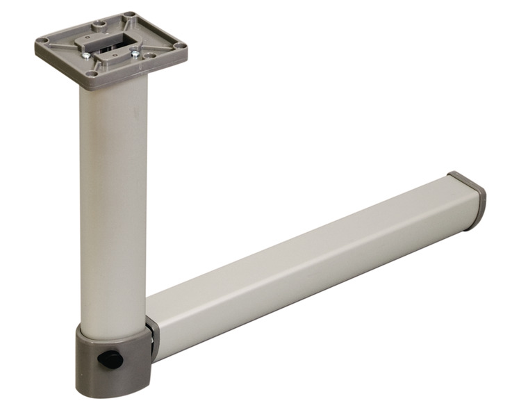 Foldable Table Leg, Matt Silver - Moutere Caravans