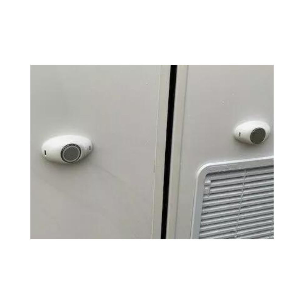 Swift Caravan Magnetic Door Retainer, White - Moutere Caravans